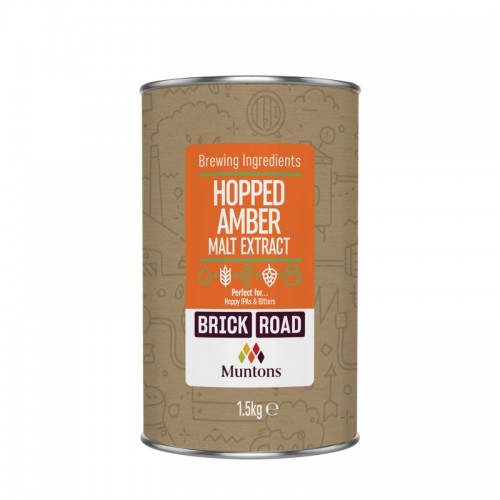 Brick Road Hopped Amber Malt 1.5Kg 304101 Brick Road | Malt Powders ...
